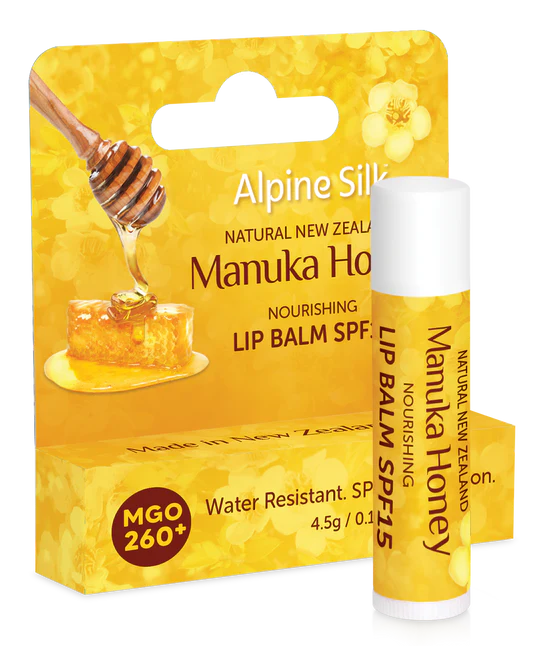 Alpine Silk Nourishing Lip Balm manuka honey – HealthOmart New Zealand