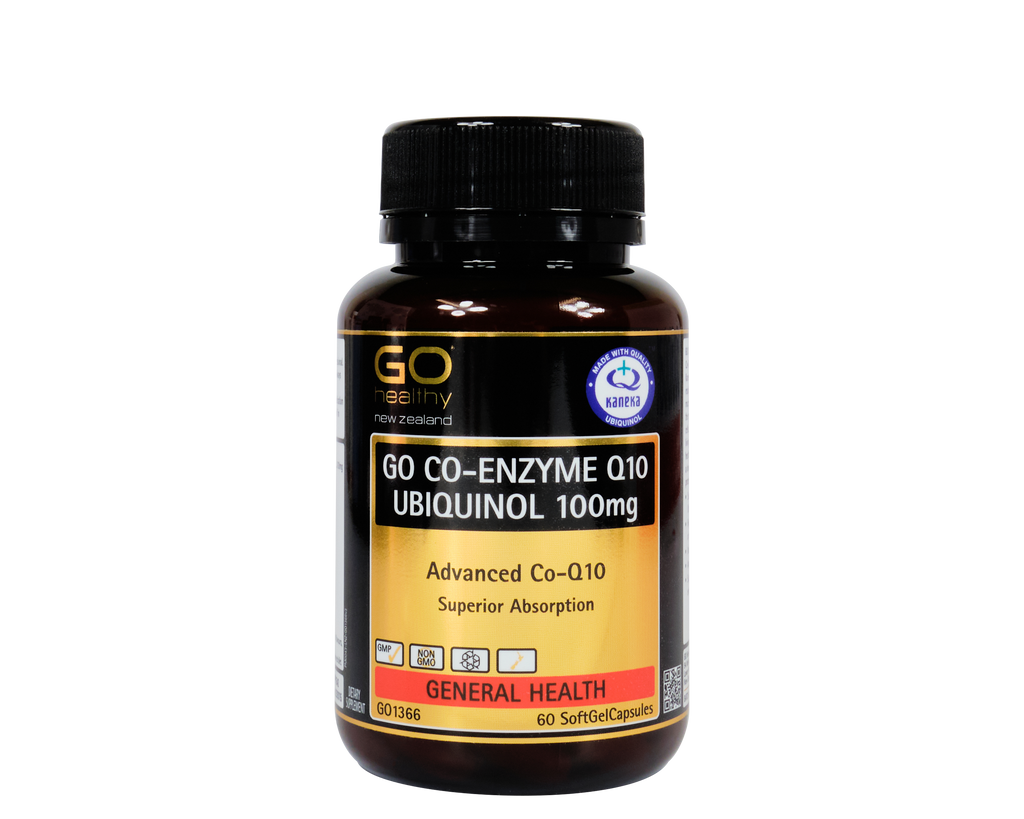 ***SPECIAL*** Go Co-Enzyme Q10 Ubiquinol 100mg (60c) – HealthOmart New ...
