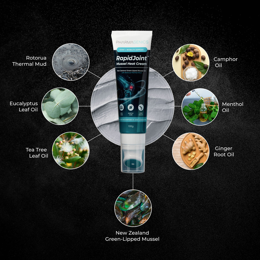 RapidJoint Mussel Heat Cream 100g – HealthOmart New Zealand
