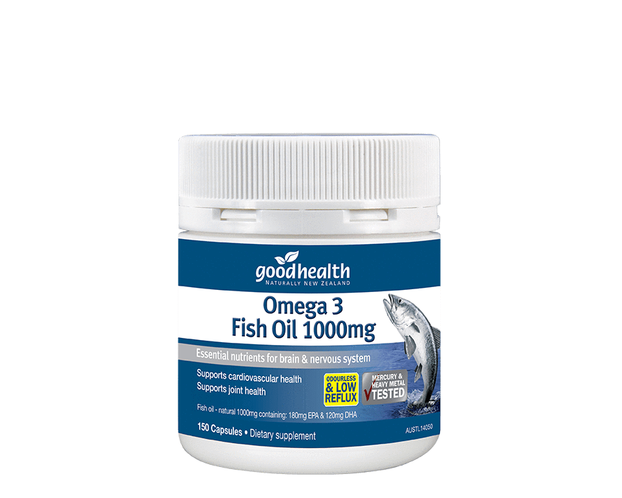 Omega 3 Fish Oil 1000mg – HealthOmart New Zealand