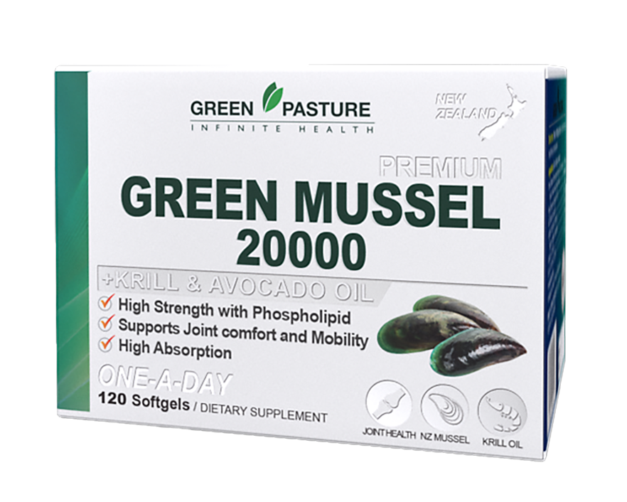Green Mussel 20000mg + Krill&Avocado oil (120c) – HealthOmart New Zealand