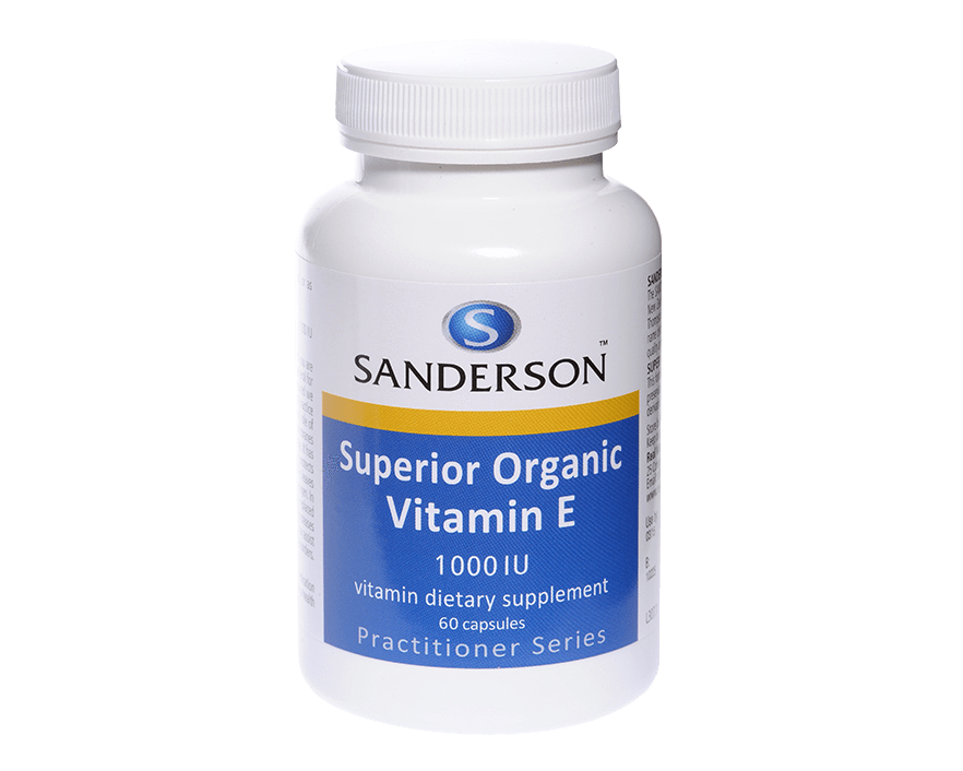 Organic Vitamin E 1000IU (60c) – HealthOmart New Zealand